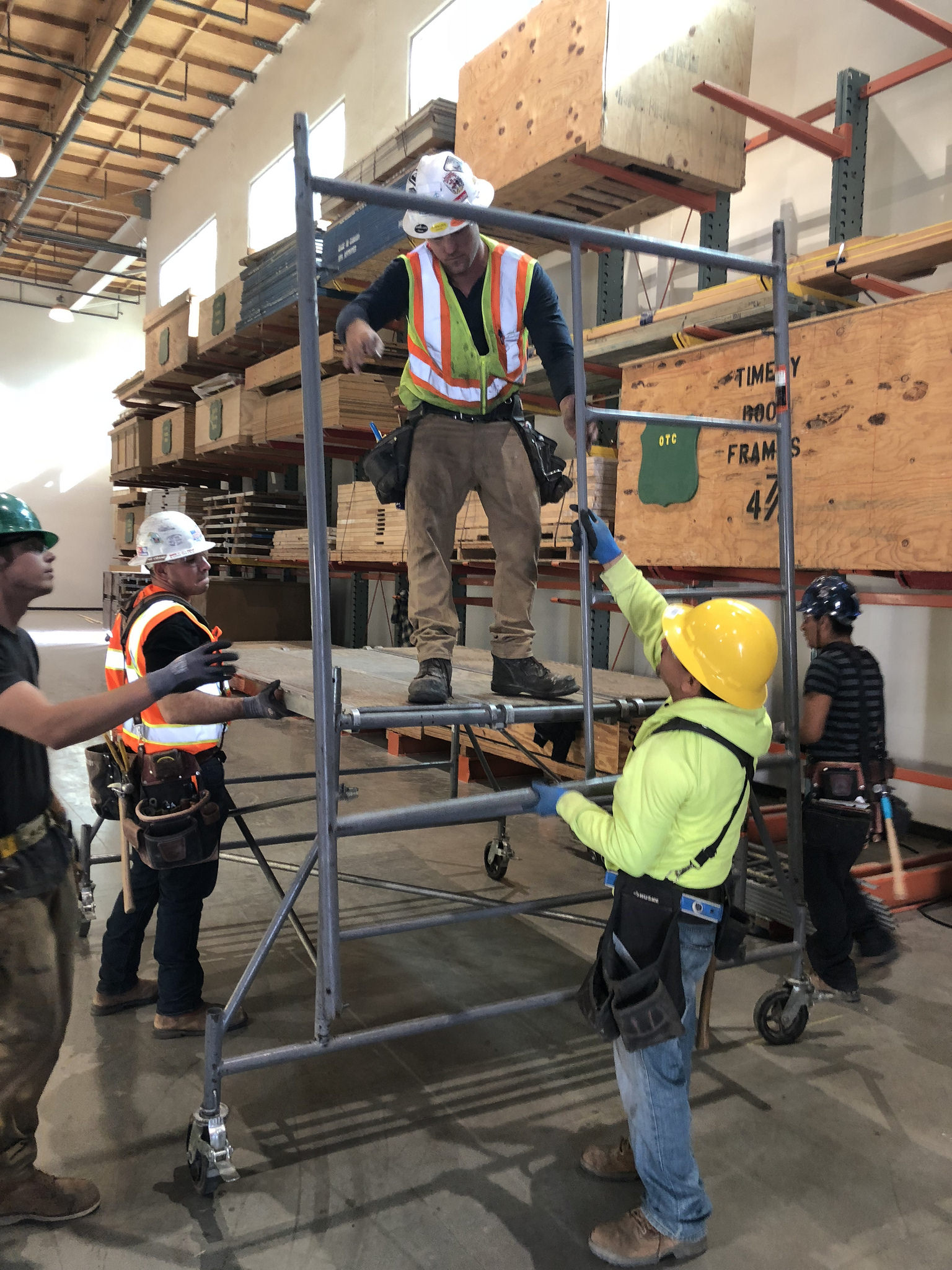 Intermediate Frame Scaffold